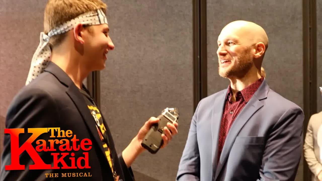 Drew Gasparini composer/lyricist in-person interview | The Karate Kid ...