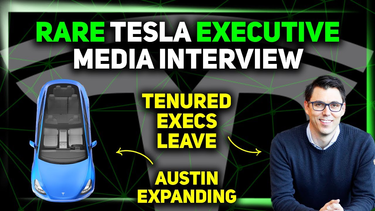 Rare Tesla Exec Interview / Giga Austin Expansion & New Inventory Reveal