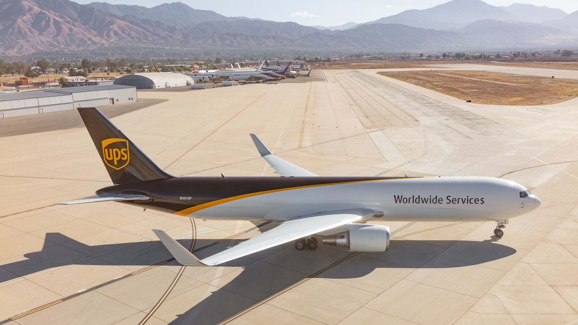 UPS Boeing 767-300F Grounded In Cologne After Alloy Covers Separate ...