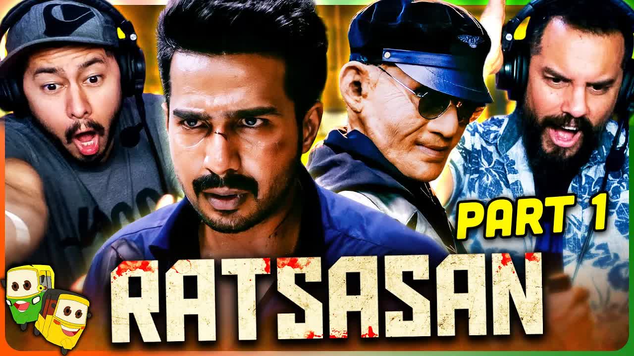 Ratsasan (part 1) movie reaction! | Vishnu Vishal | Amala Paul | Saravanan
