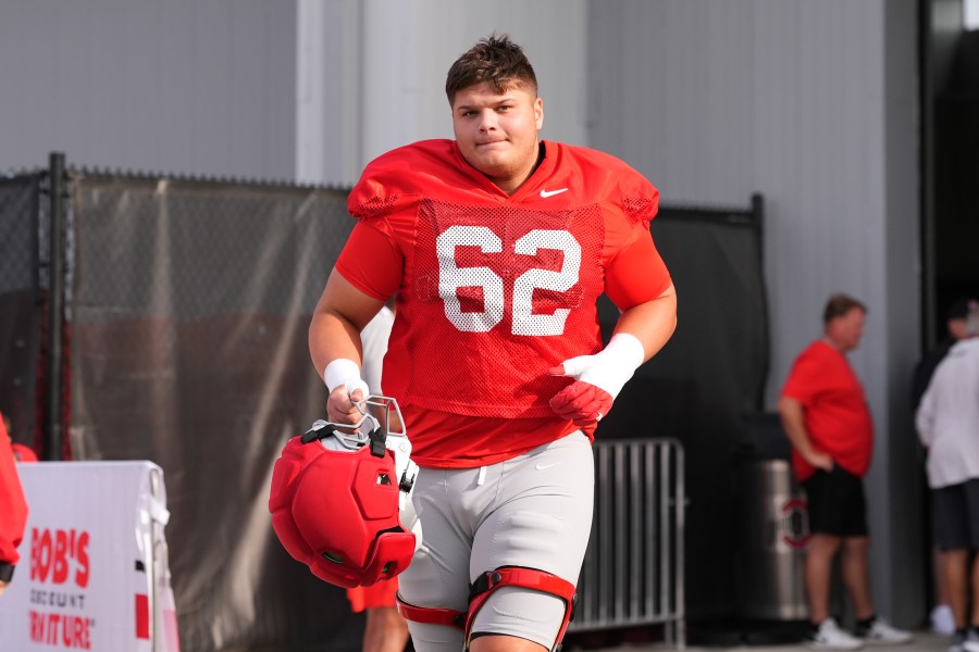 Josh Padilla emerges as a new option on Ohio State’s offensive line