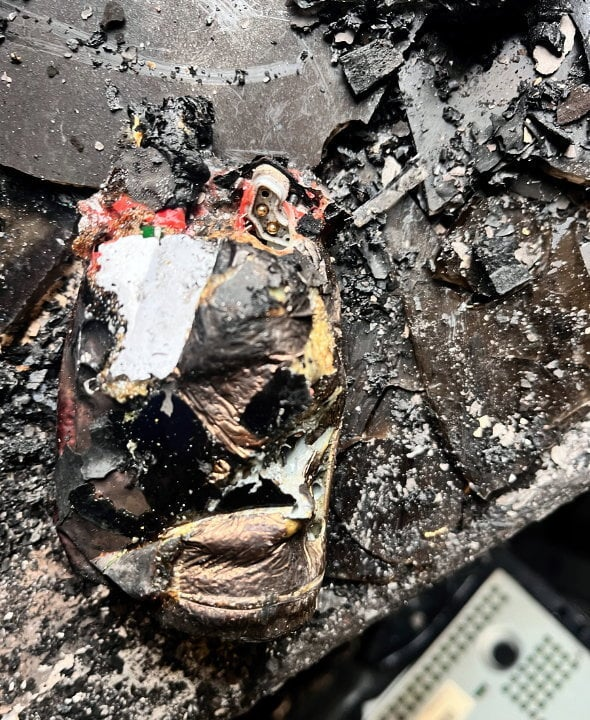 Bedroom completely destroyed in fire caused by vape