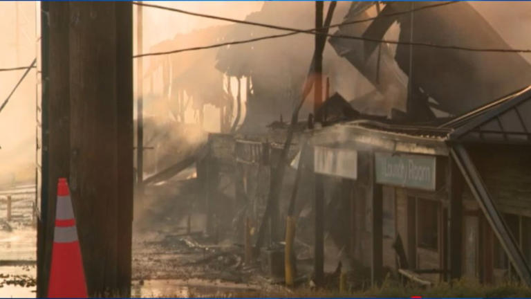 Evacuations lifted near Caribou Village Shopping Center after fire ...