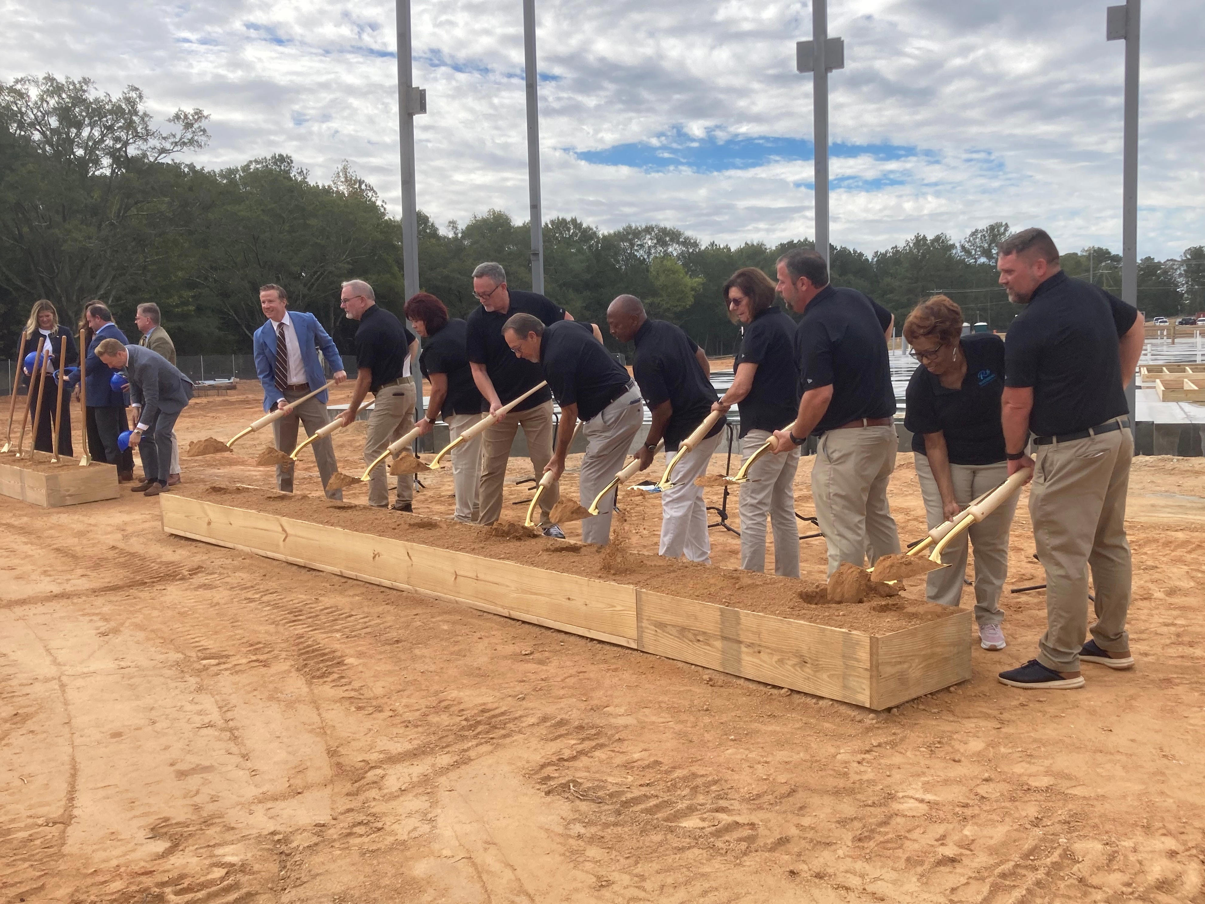 Woodruff leaders break ground on $30M project including new athletic ...