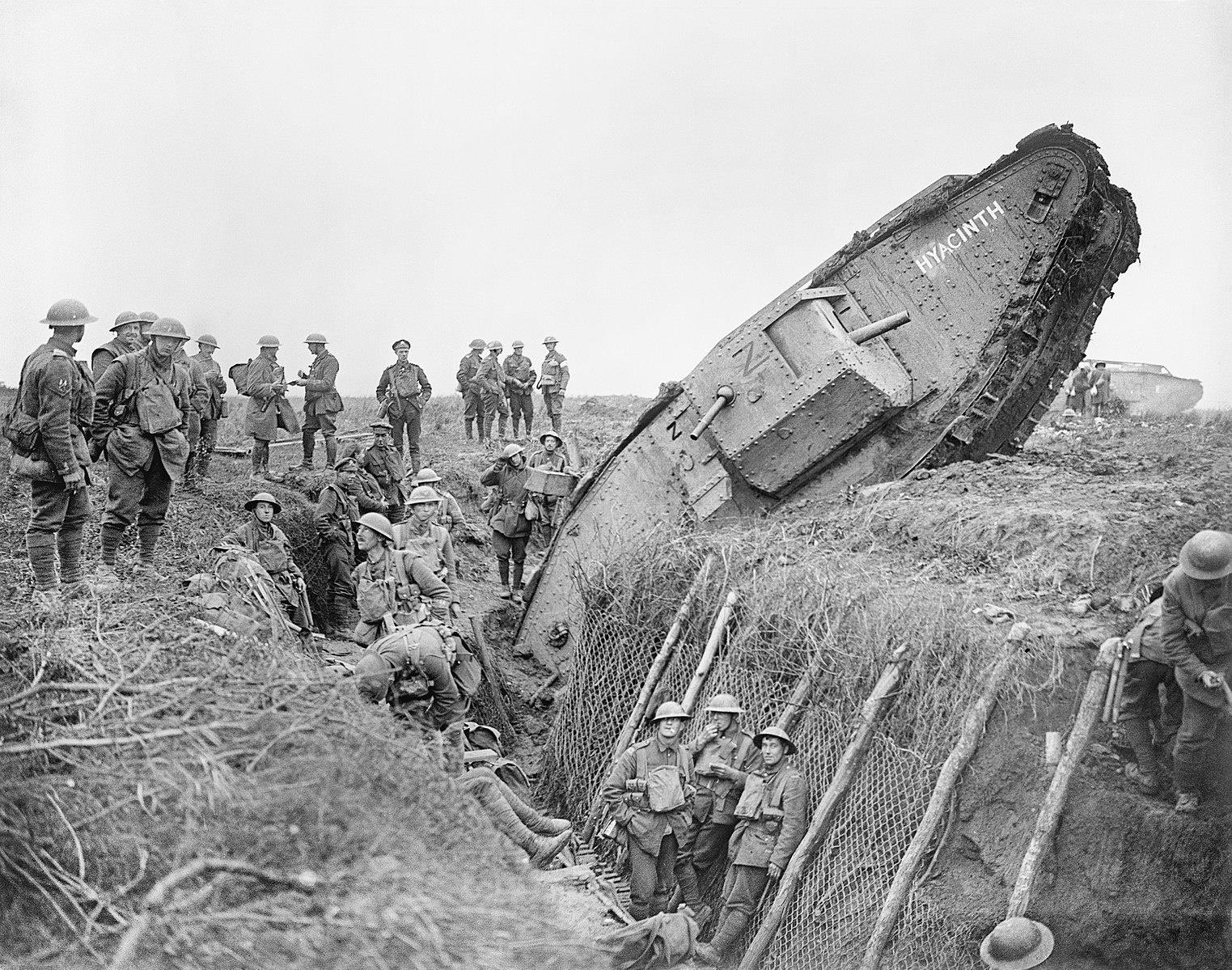 Striking photos of the First World War