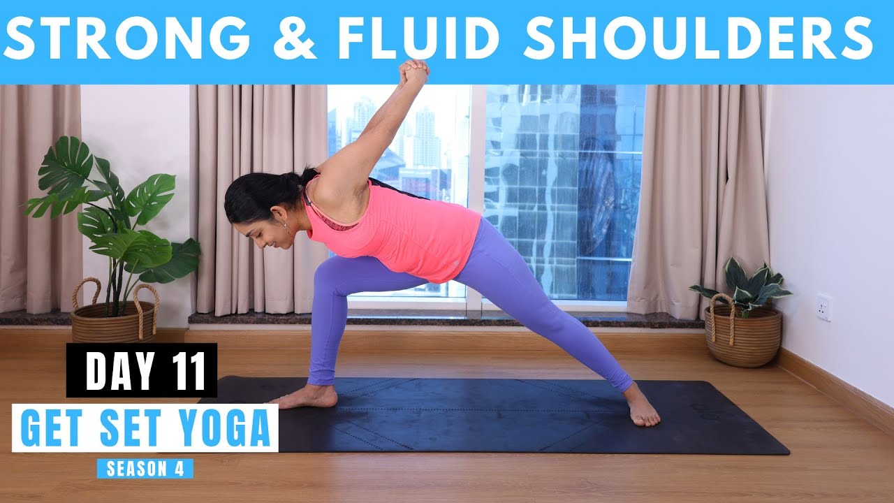Strong & Fluid Shoulders – Yoga Flow for Upper Body Strength & Flexibility