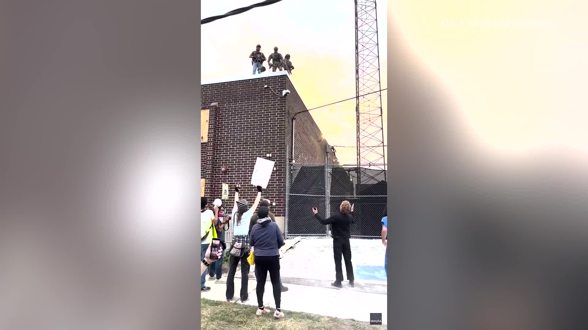 VIDEO: ICE agents shoot pastor in face with pepperball in Broadview