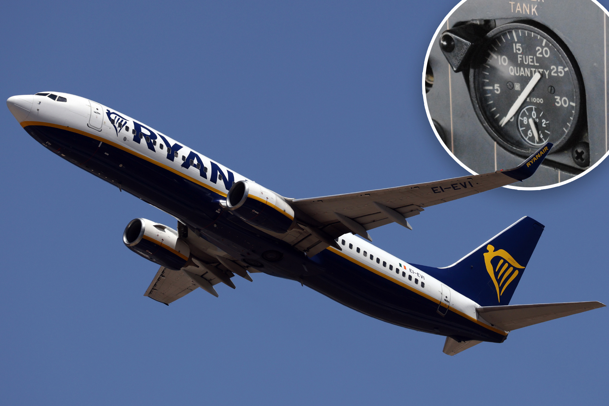 Ryanair plane makes ‘mayday’ emergency landing after coming within ...