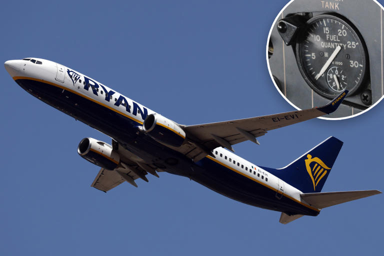 Ryanair plane makes ‘mayday’ emergency landing after coming within ...