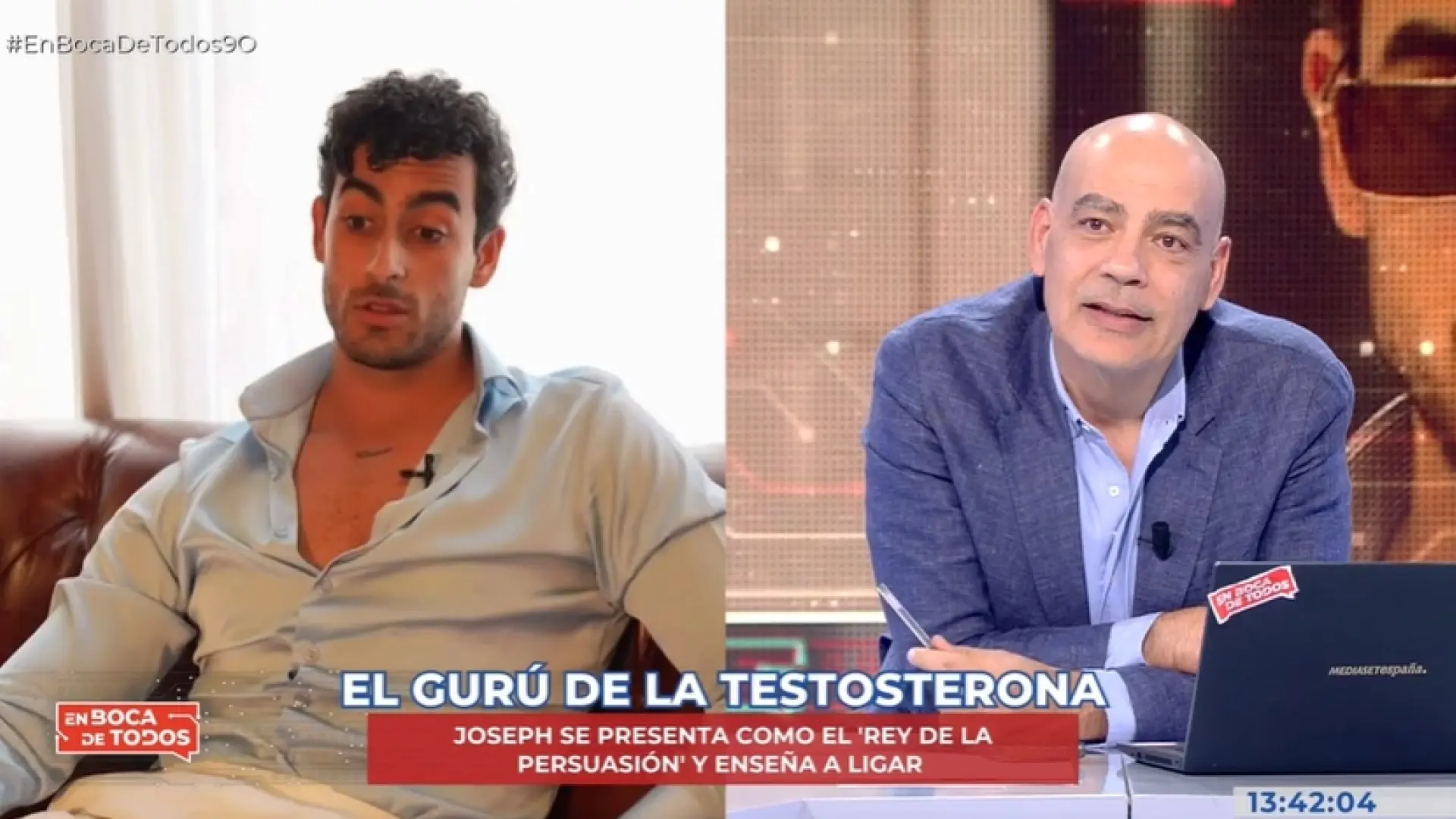 El 'rey de la persuasión' trata de seducir a Nacho Abad guiñándole un ...