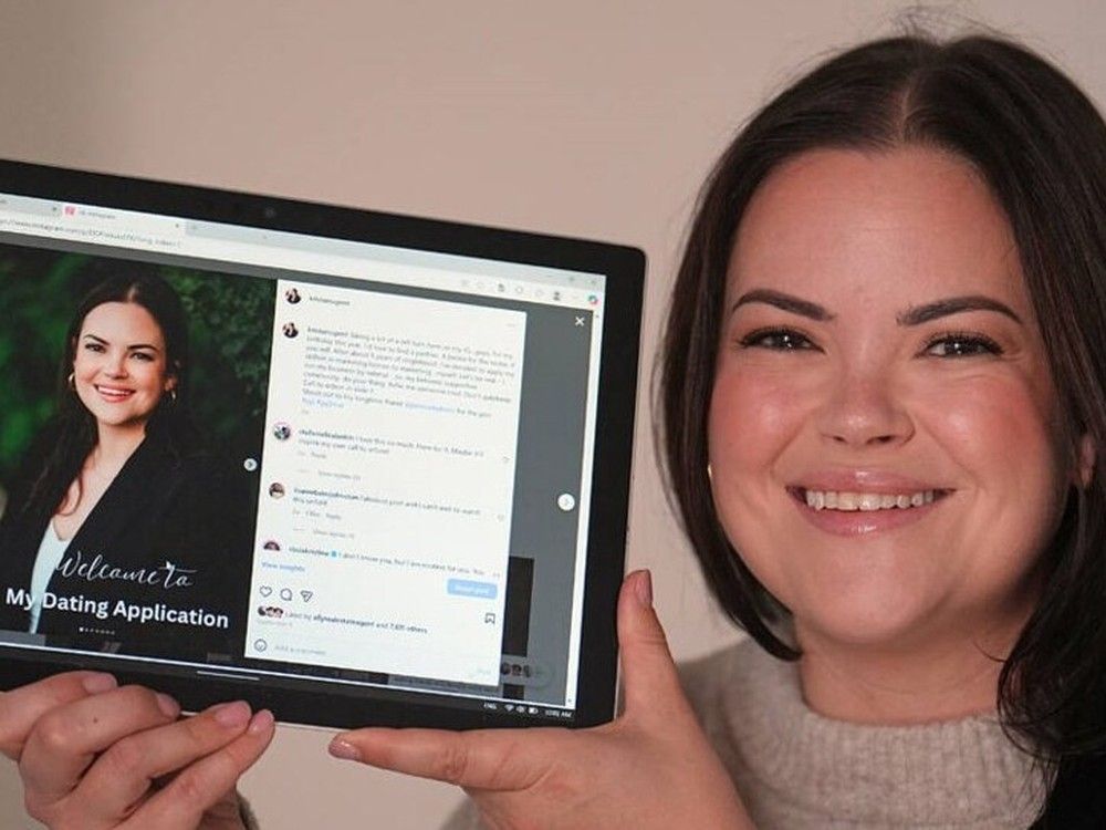 Victoria woman's online 'dating application' makes a splash