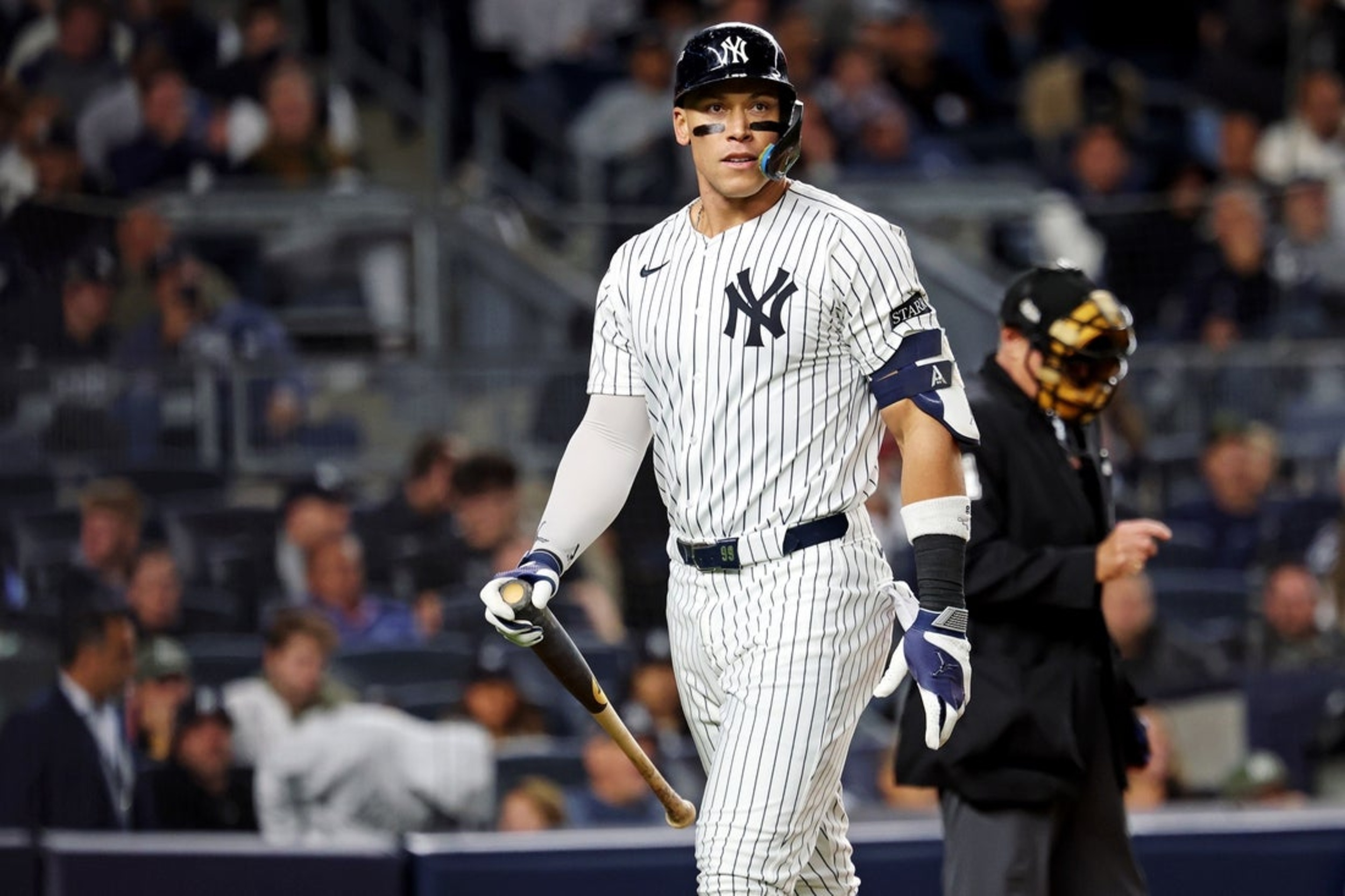 Yankees OF Aaron Judge won't rule out elbow surgery