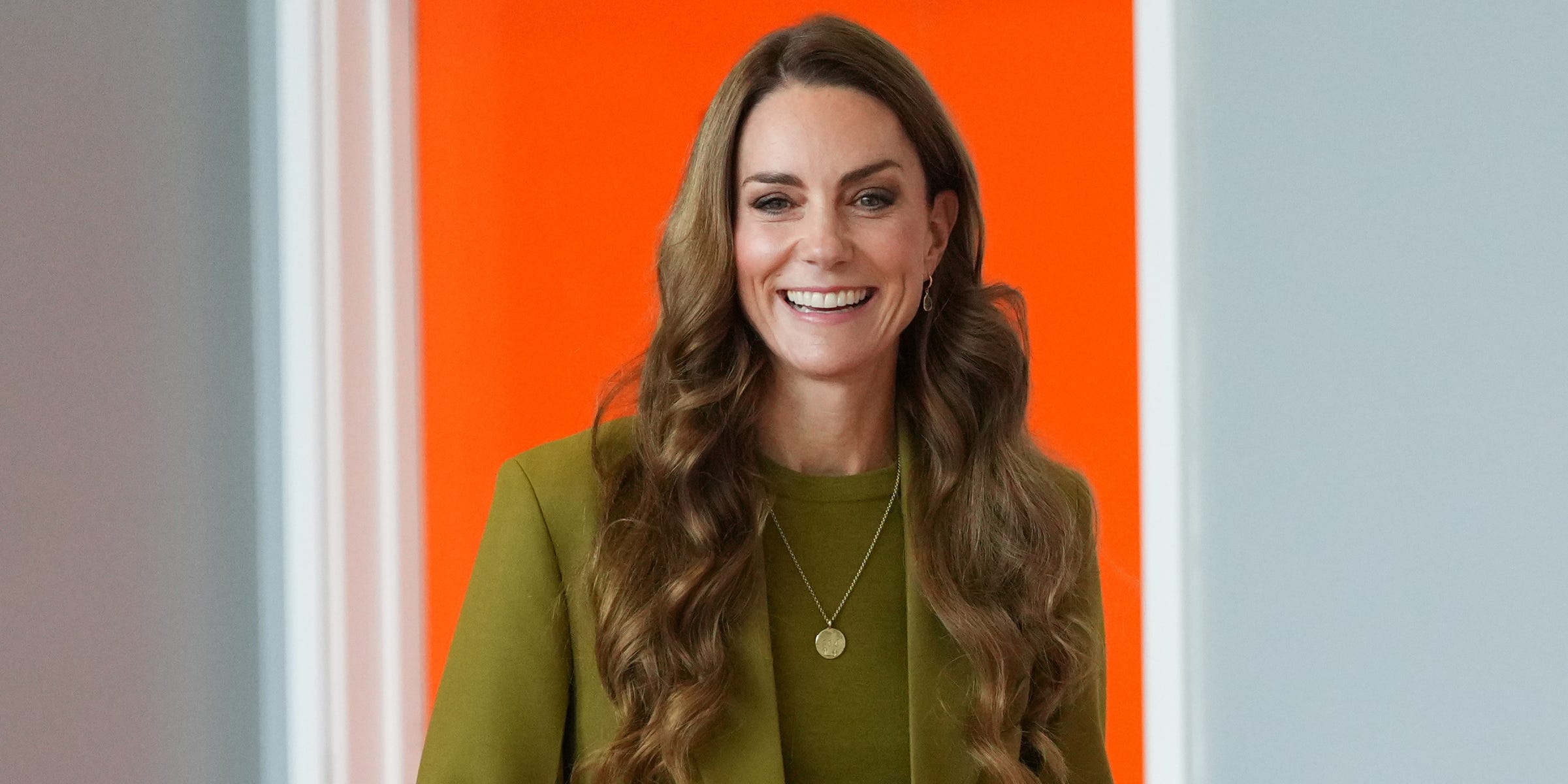 Princess Kate Ushers in Autumn in Her Favorite Olive-Green Suit