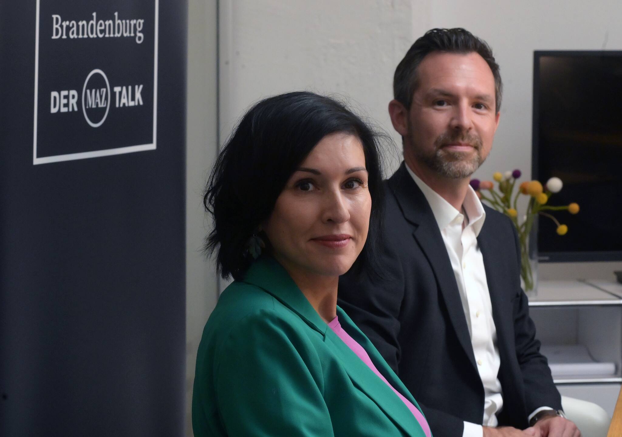 Potsdam vor der OB-Stichwahl: MAZ-Talk mit Noosha Aubel und Severin ...