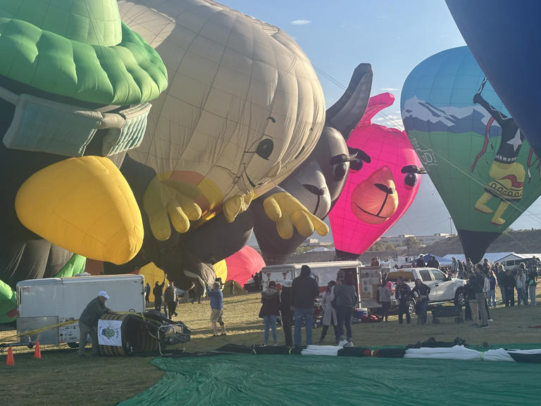 PHOTOS: Balloons take flight during Special Shapes Rodeo on day 6 of Fiesta