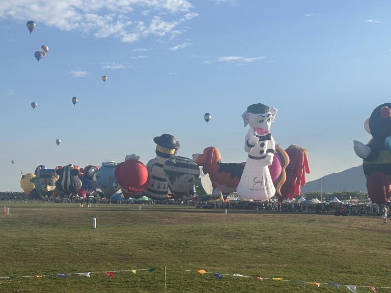 PHOTOS: Balloons take flight during Special Shapes Rodeo on day 6 of Fiesta