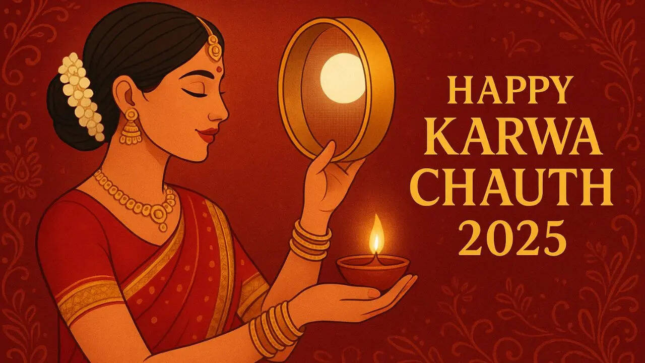 Happy Karwa Chauth 2025 WhatsApp Status Video: How To Download And ...