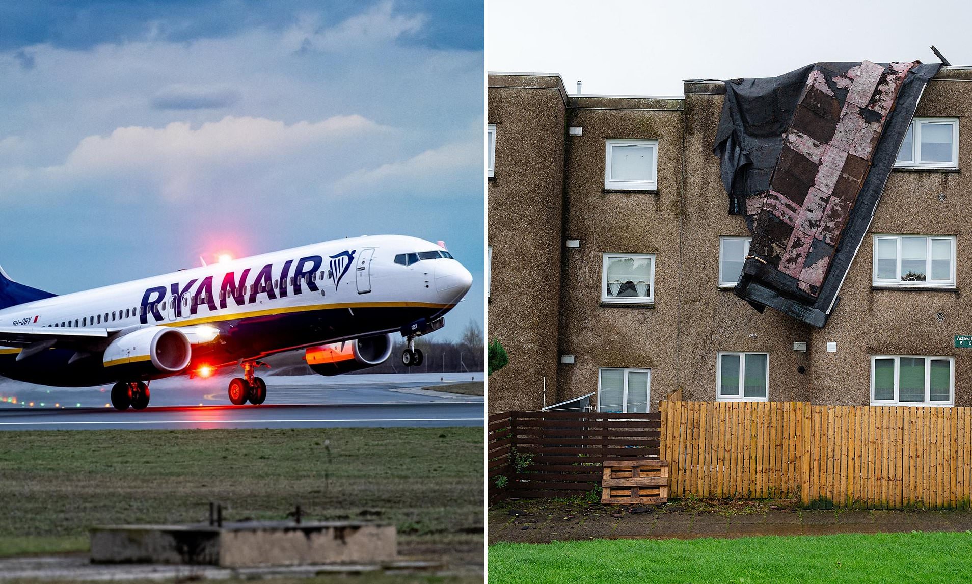 Ryanair Storm Amy passenger blasts airline for 'disaster' flight