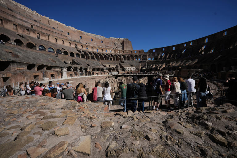 Secret Colosseum tunnel used by Roman emperors reopens after nearly ...
