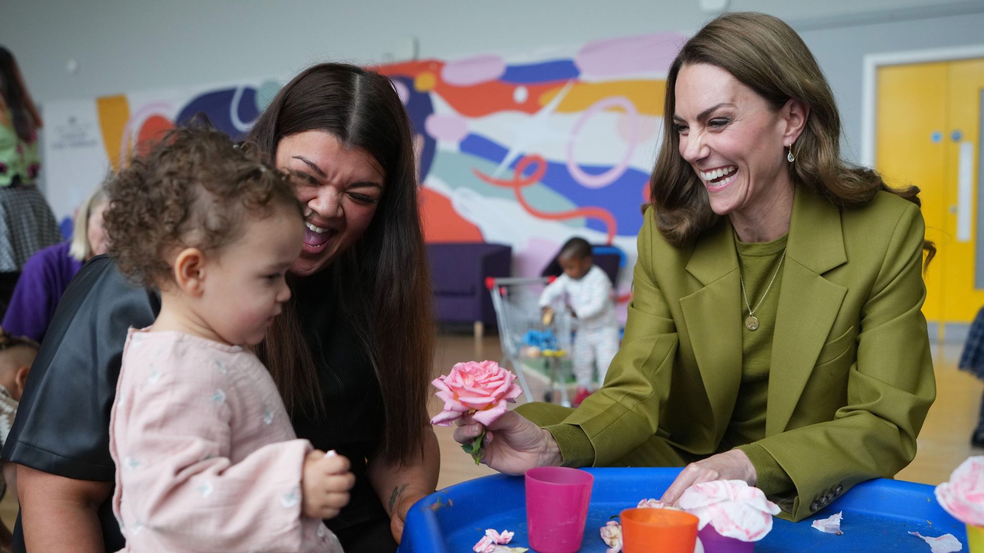 Thrilled Princess Kate shows off playful side during unannounced outing