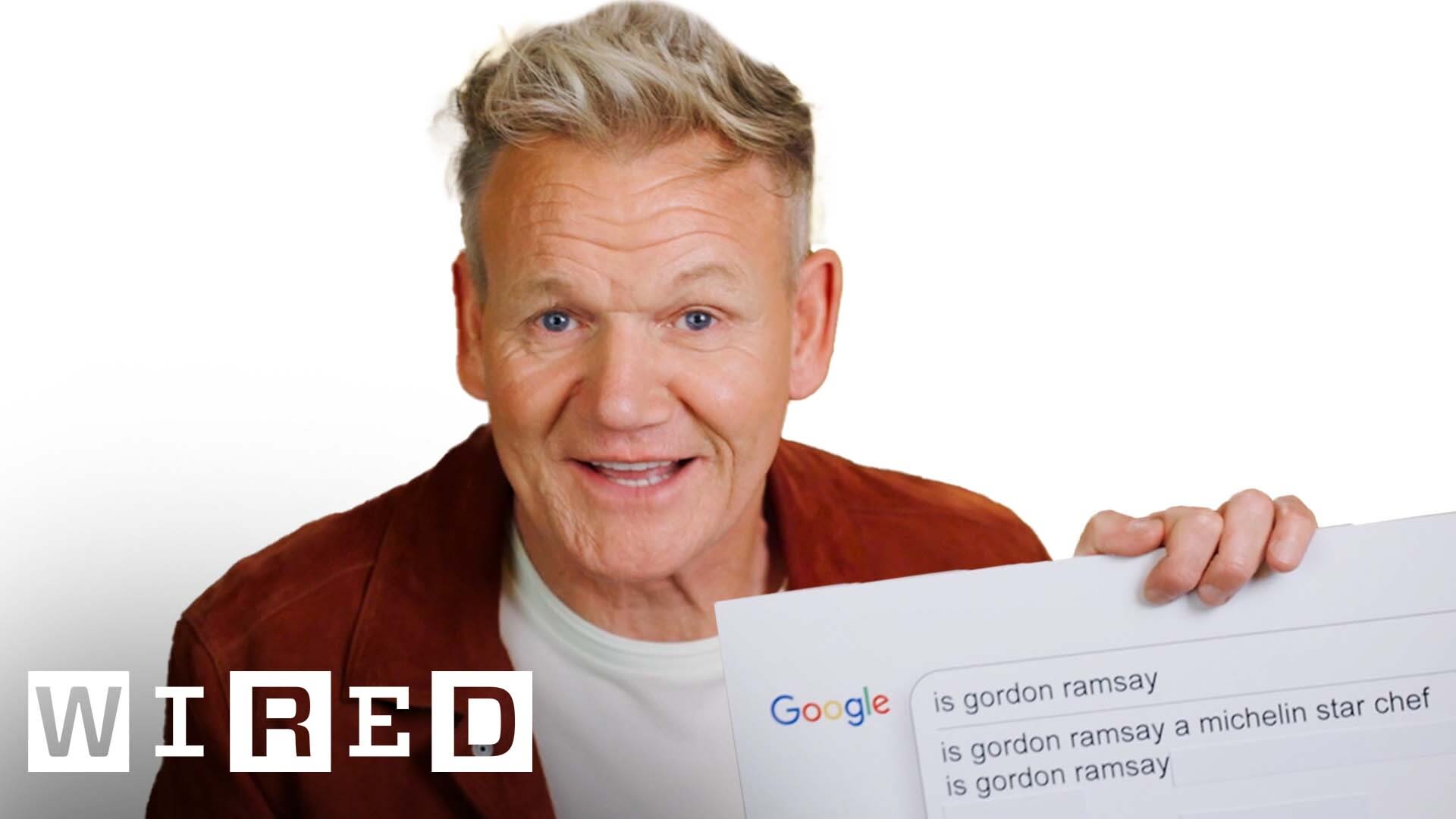 Gordon Ramsay Answers The Web's Most Searched Questions