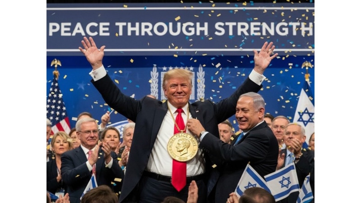 'Give Donald Trump The Nobel Peace Prize': Israel's Netanyahu Uses AI ...