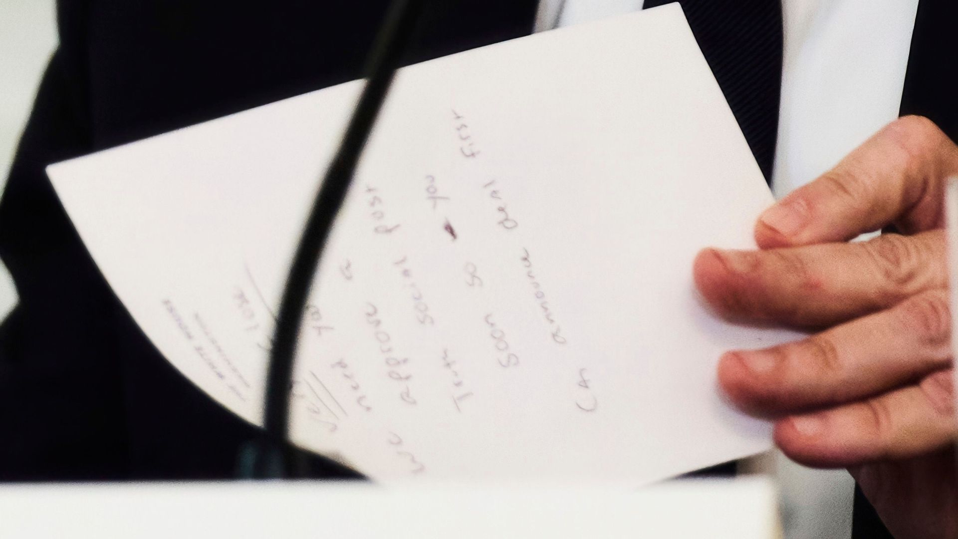 Gaza-Krieg: Marco Rubio und die Notiz an Donald Trump