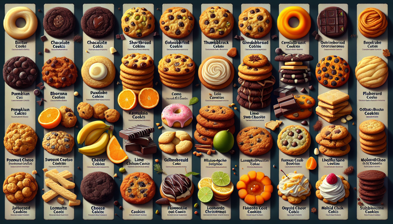 20 recettes de biscuits faciles et délicieux