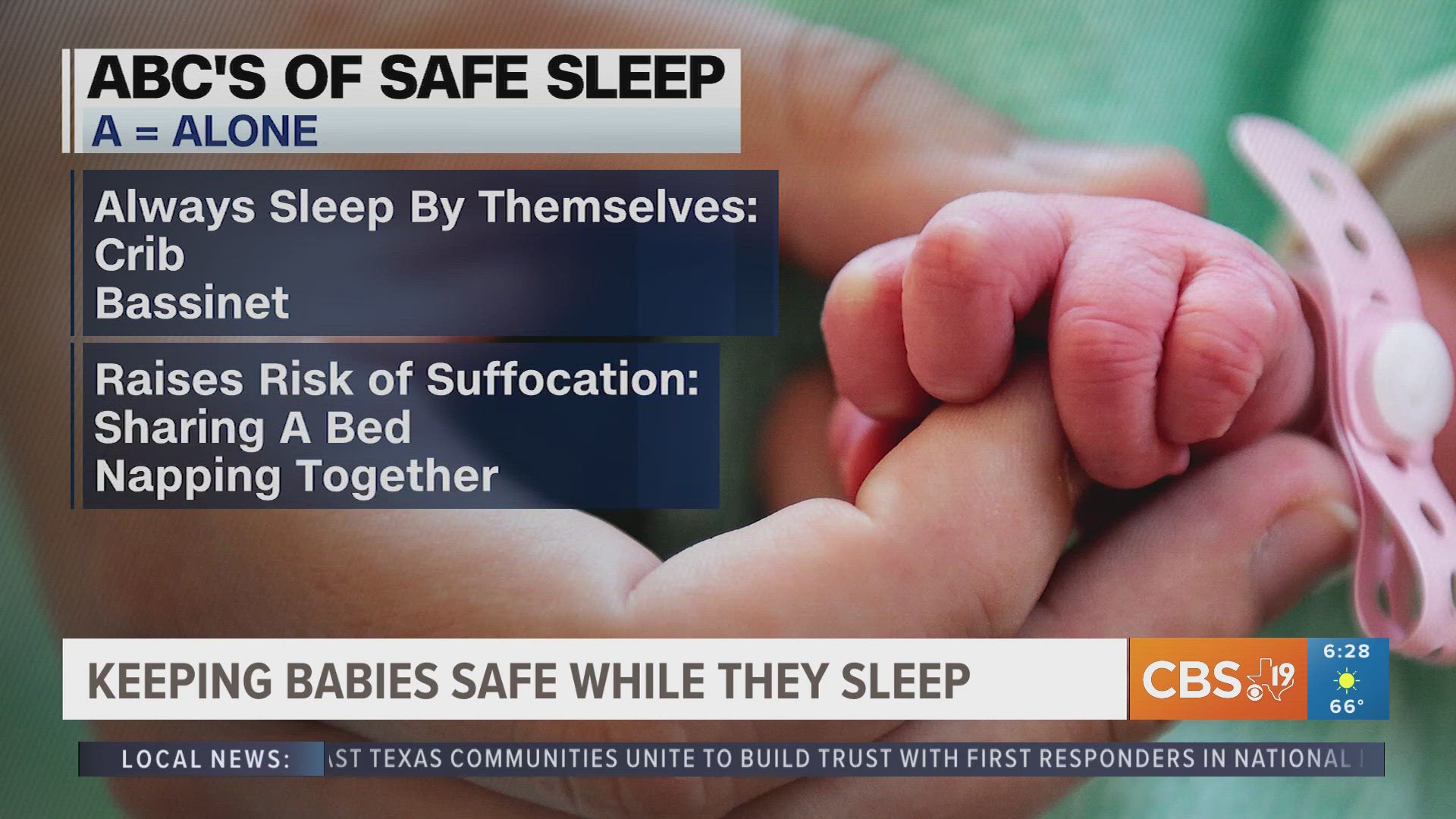 Keeping babies safe while they sleep