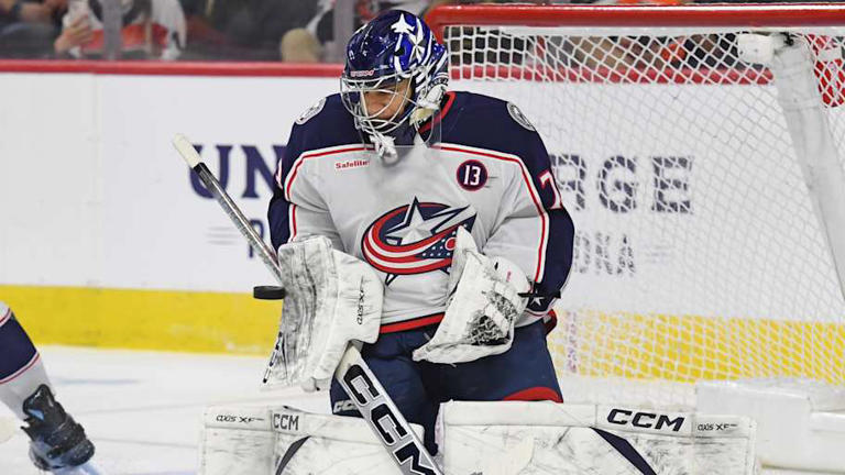 Blue Jackets Make Surprising Choice in Goal for Season Opener