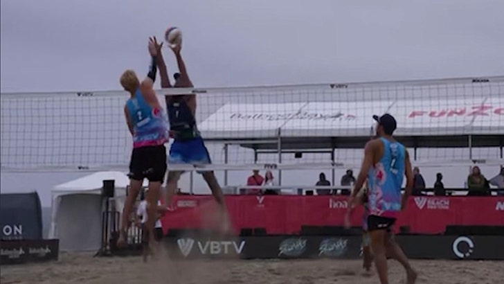 Chase Budinger goes beast mode in volleyball tournament highlights