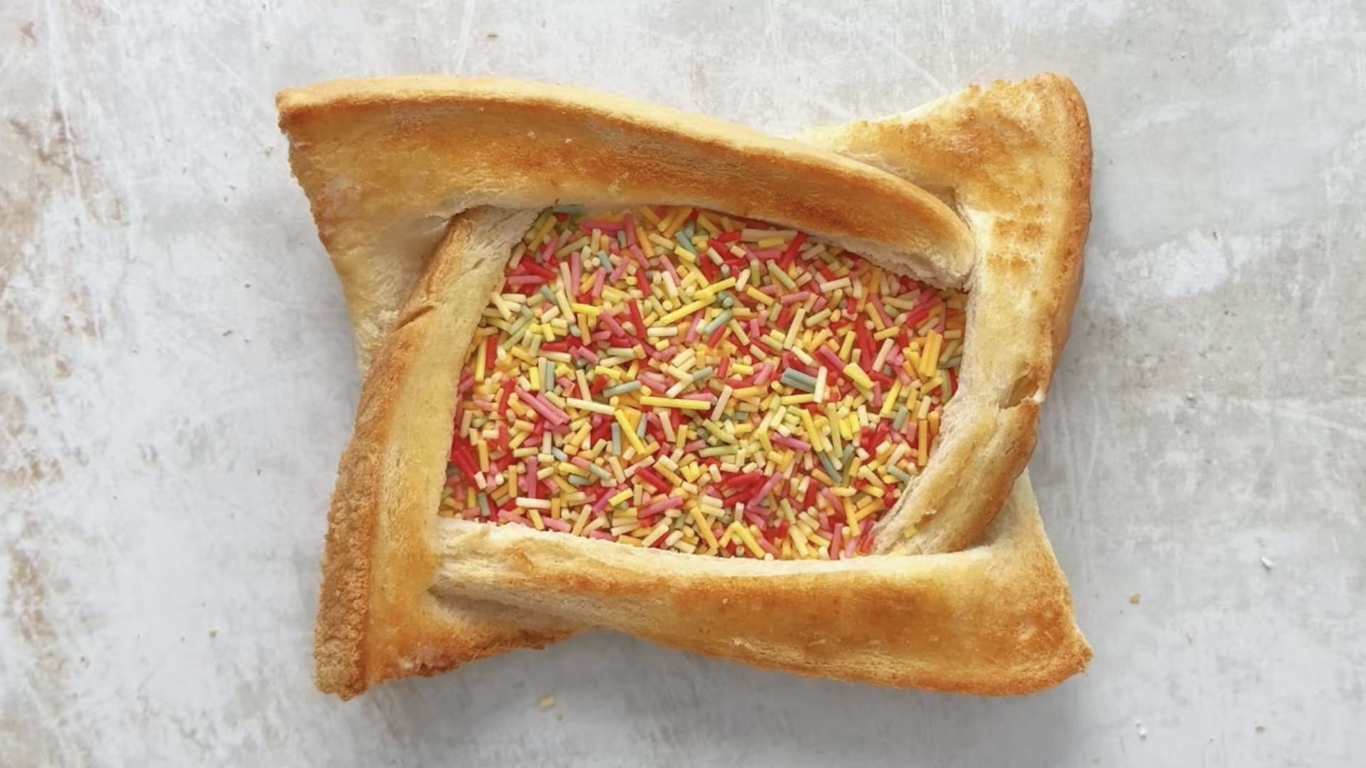 Fairy Twisted Toast, Easy Fun Sweet Treat