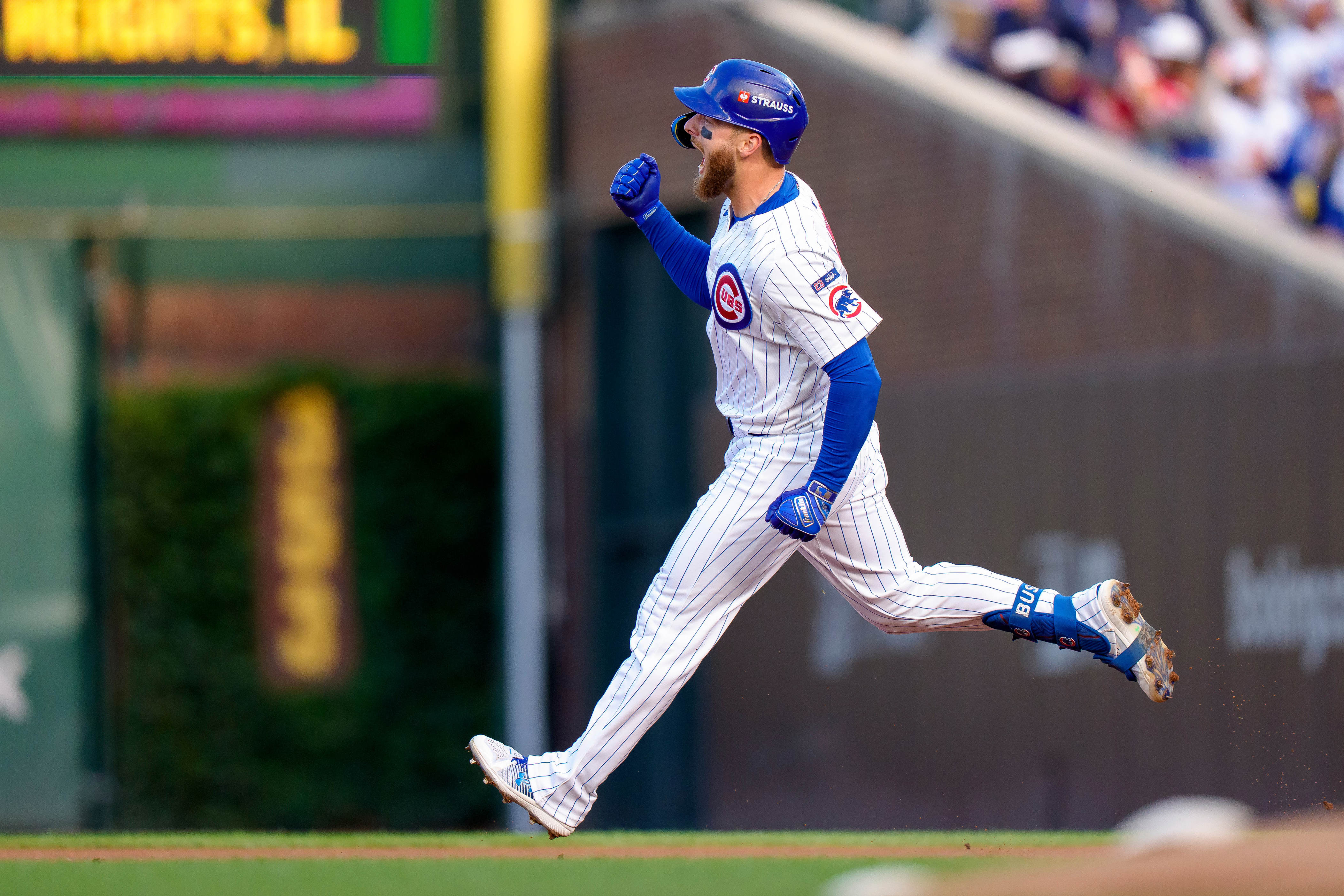 Cubs' Michael Busch makes postseason history in Game 3 win