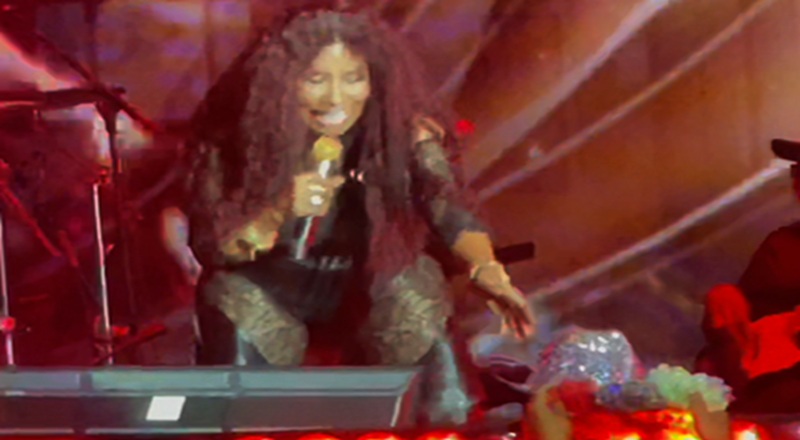 Chaka Khan hilariously stops her concert to demand a fan’s hat: “GIVE ...