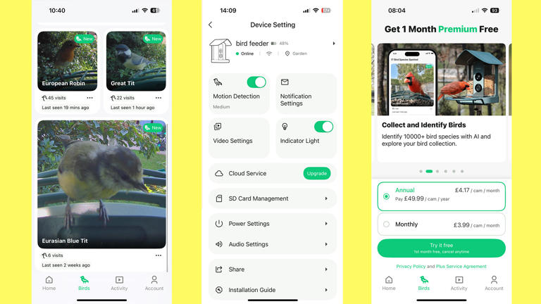 I tested the Kiwibit Beako Smart Bird Feeder camera, and it's a ...