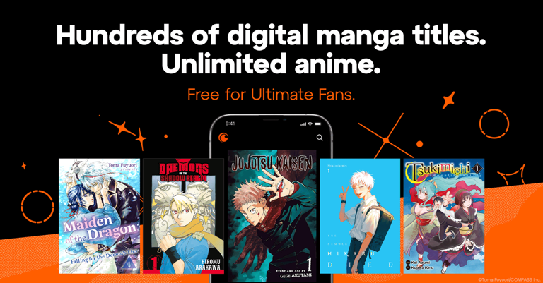 Crunchyroll Manga is now live