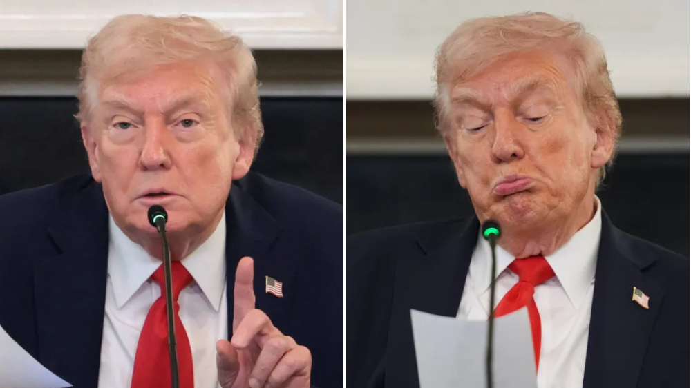 Trump handed secret note on Gaza - What was inside?