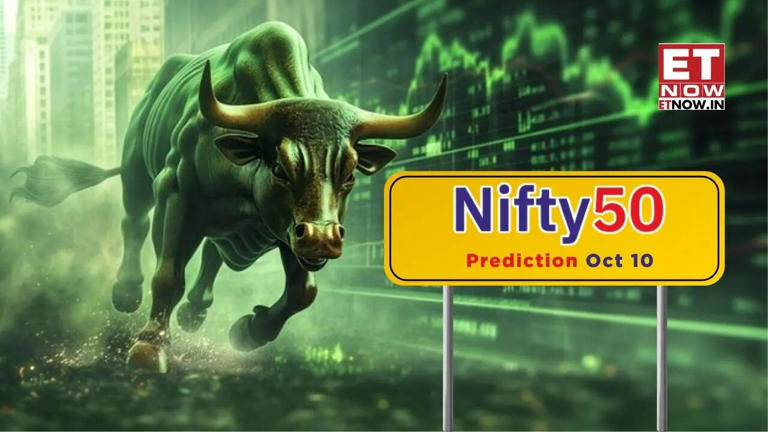 Nifty Prediction For Tomorrow, 10 October: Bullish candle on chart ...