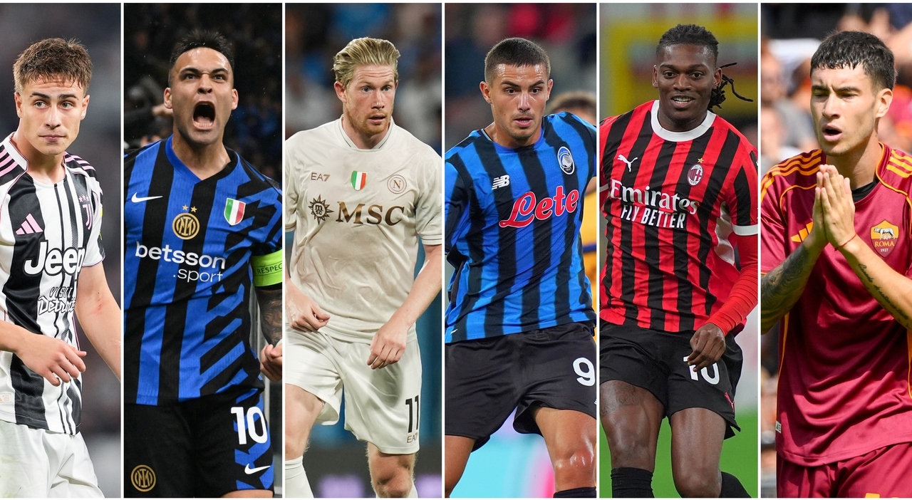 Serie A, da Roma-Inter ad Atalanta-Lazio fino a Milan-Fiorentina: tutti ...