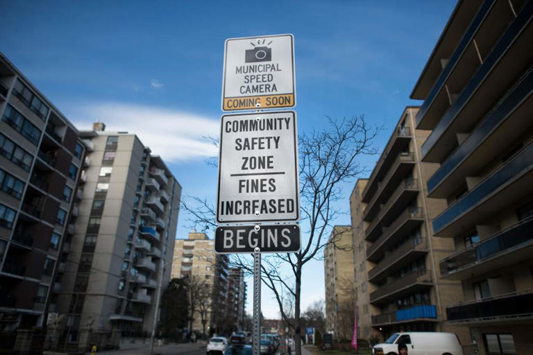 Infamous Toronto speed camera catches driver exceeding 150 km/h beside ...