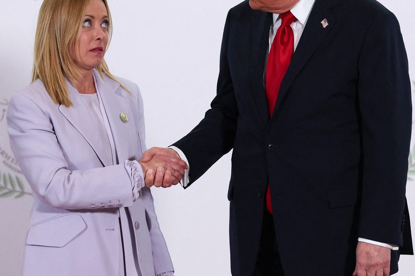 Italy's PM Meloni's shockingly different reaction to meeting Biden ...
