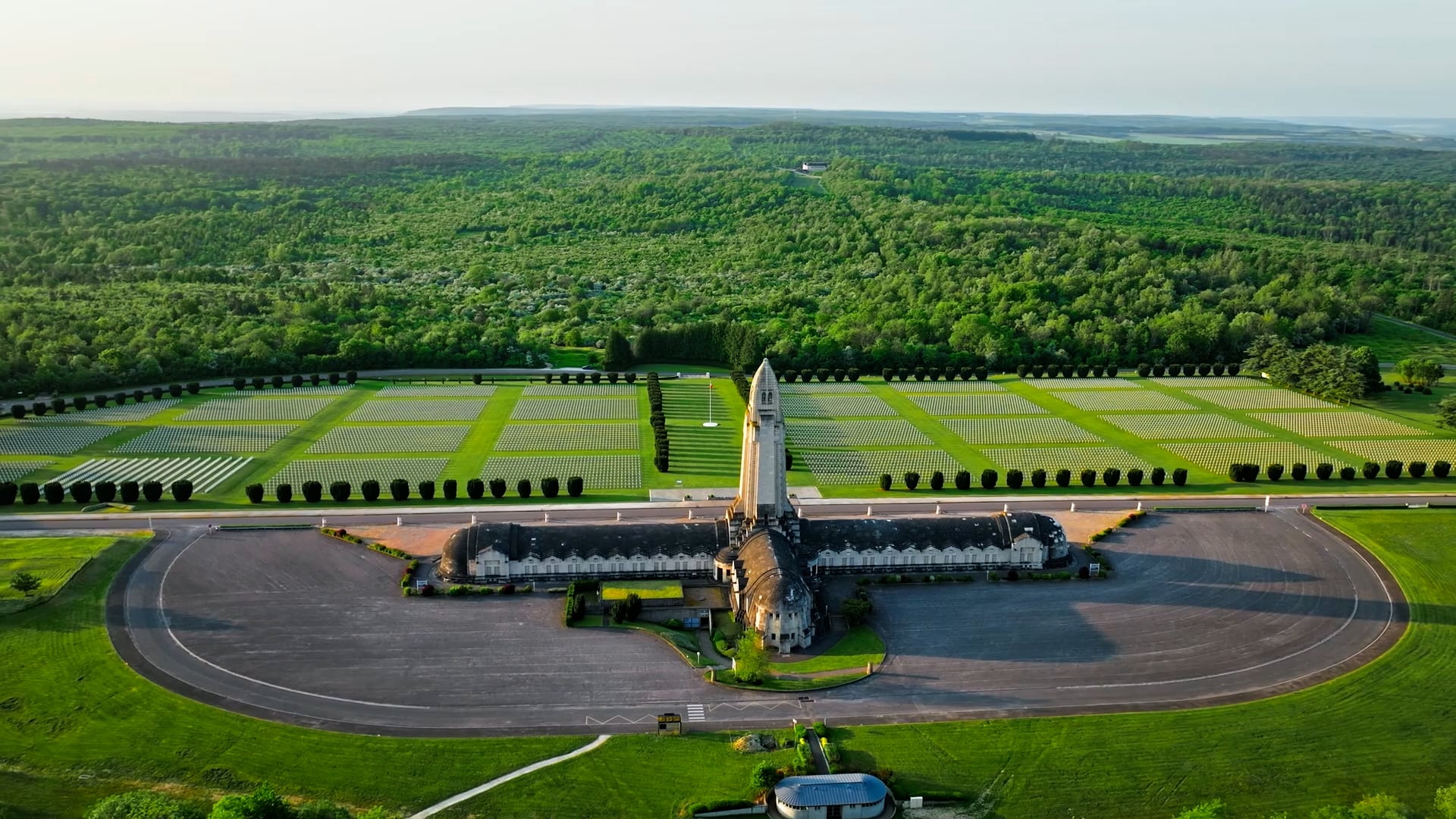Verdun's Legacy: Drone Journey Through WWI Battle Grounds - Worldwide.