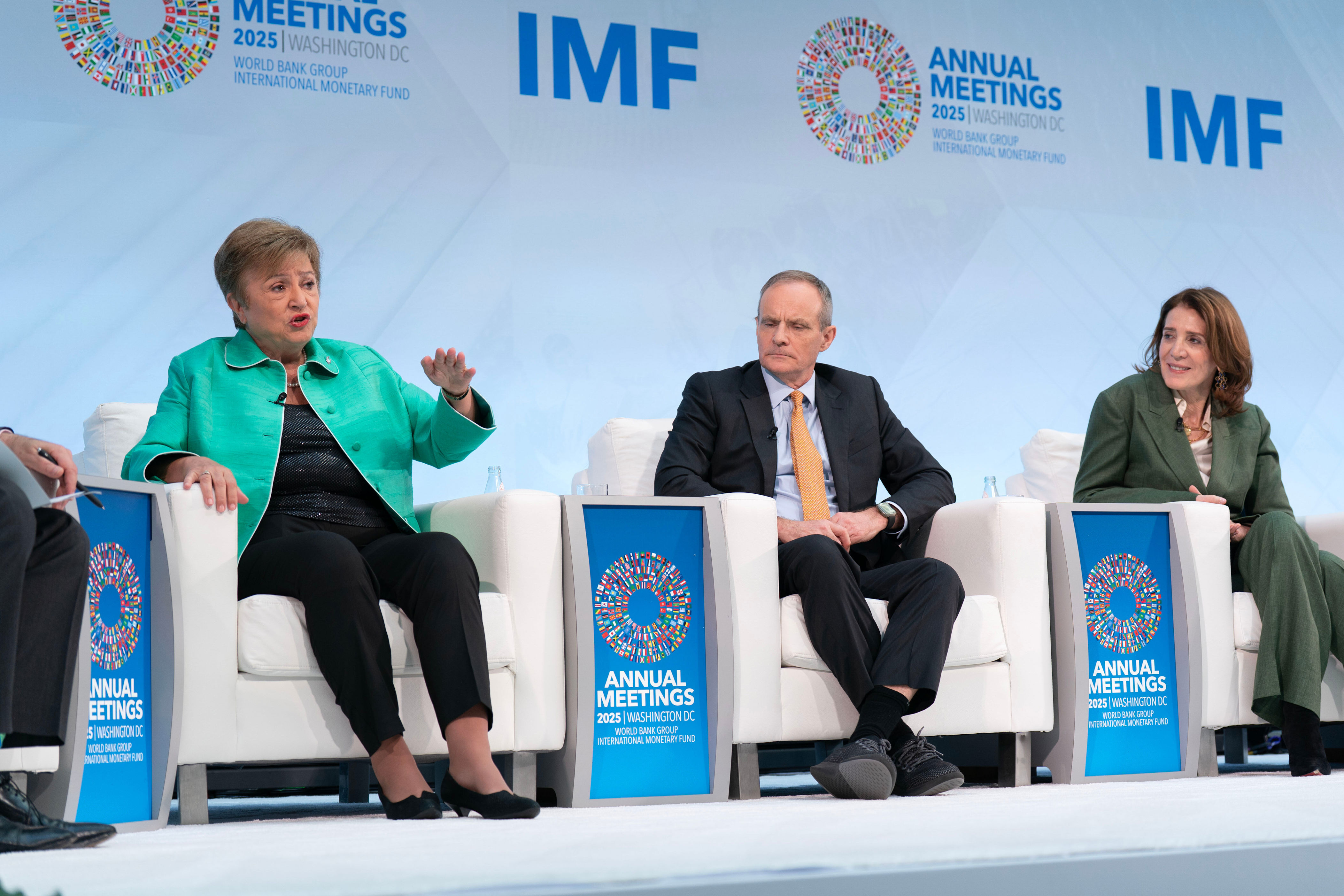 Which countries owe the IMF the most money in 2025?