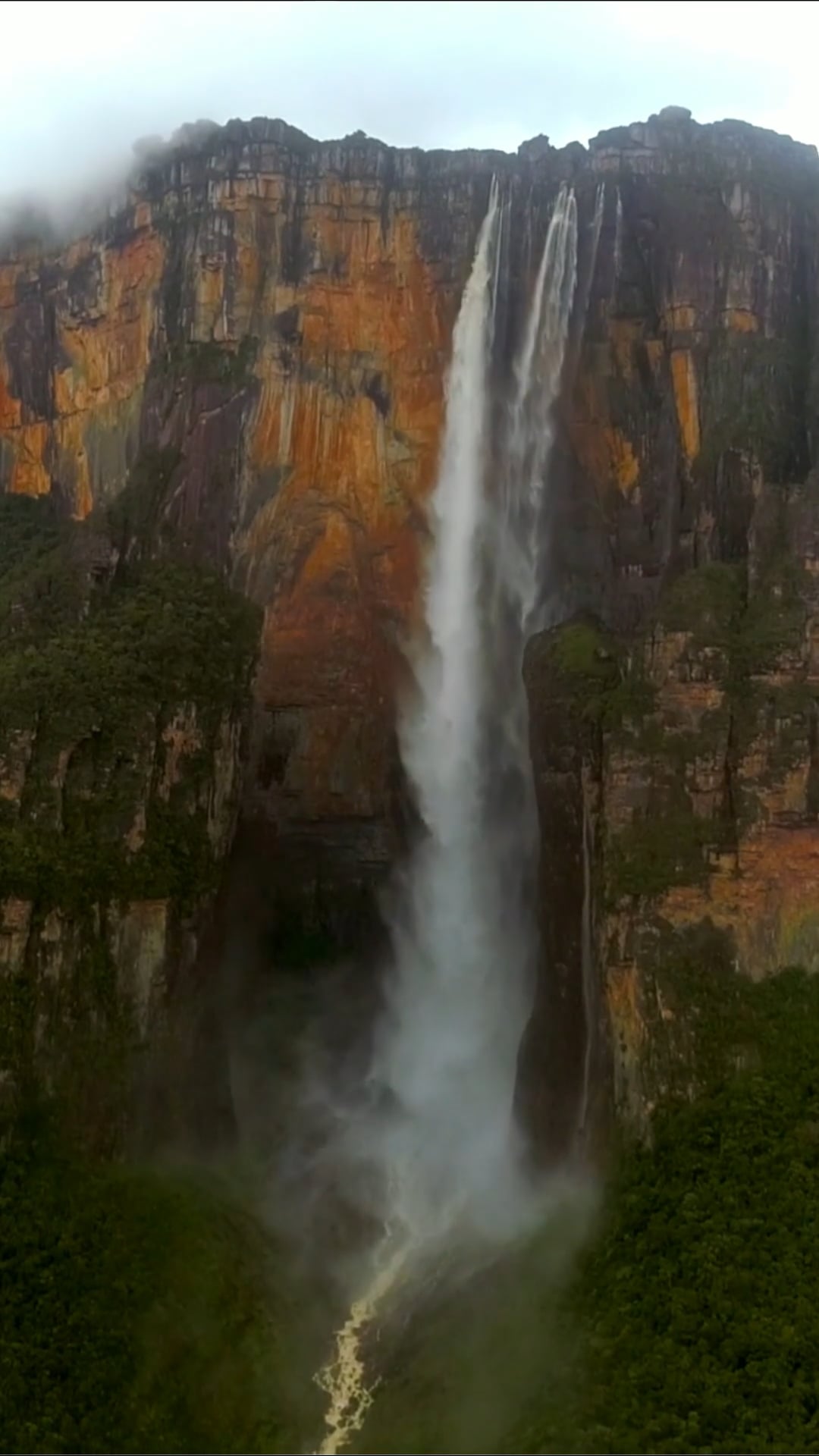 Venezuela's Angel Falls: Drone Vews of World's Tallest Waterfall..