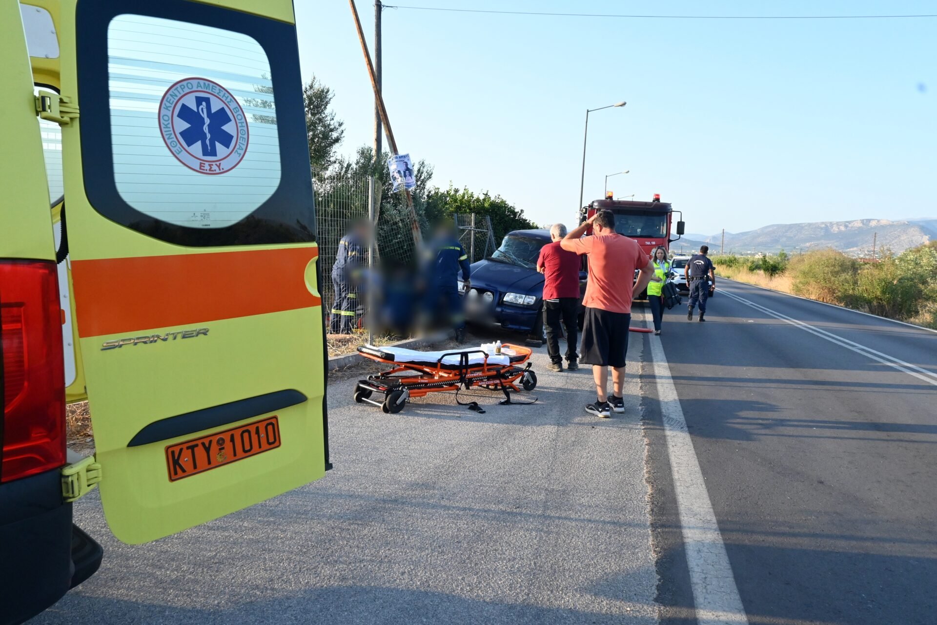 Πάρος: Νεκρός 40χρονος από τροχαίο