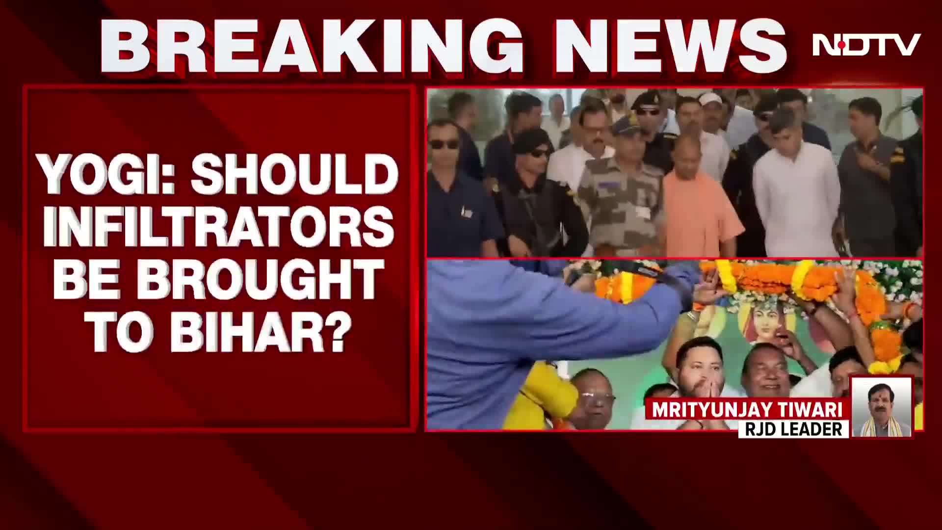 'Development Vs Burqa Fight In Bihar': Yogi Adityanath Slams ...