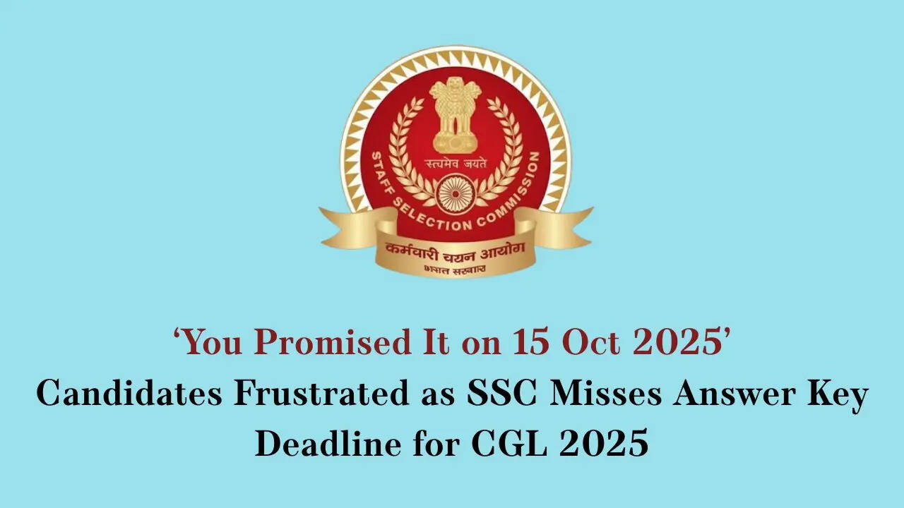 SSC CGL Answer Key 2025 Delayed, Aspirants Vent Frustration on X