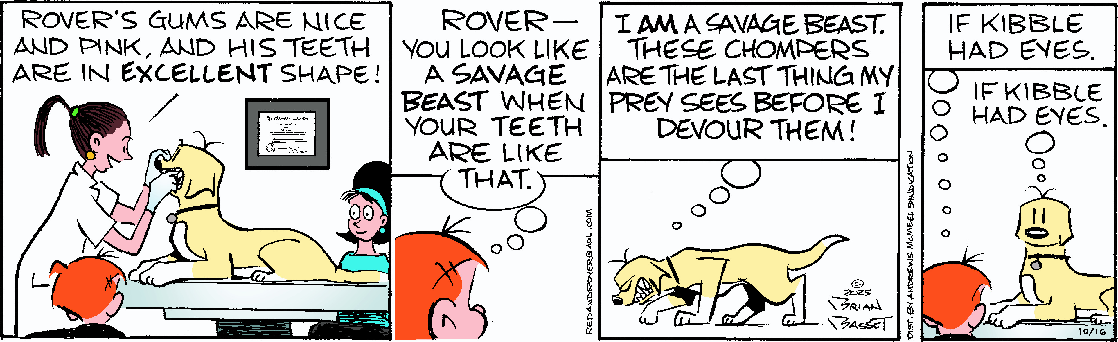 Red and Rover by Brian Basset