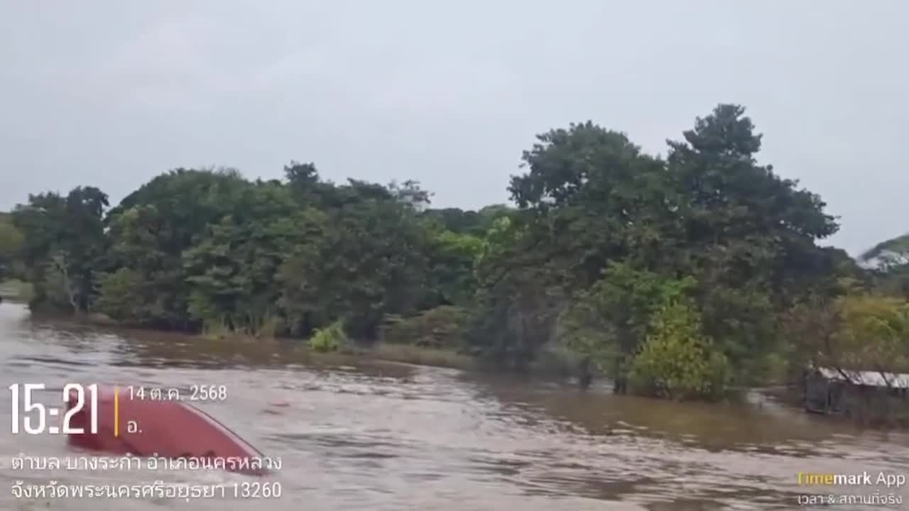 Pregnant passenger missing as boat capsizes on river in Thailand