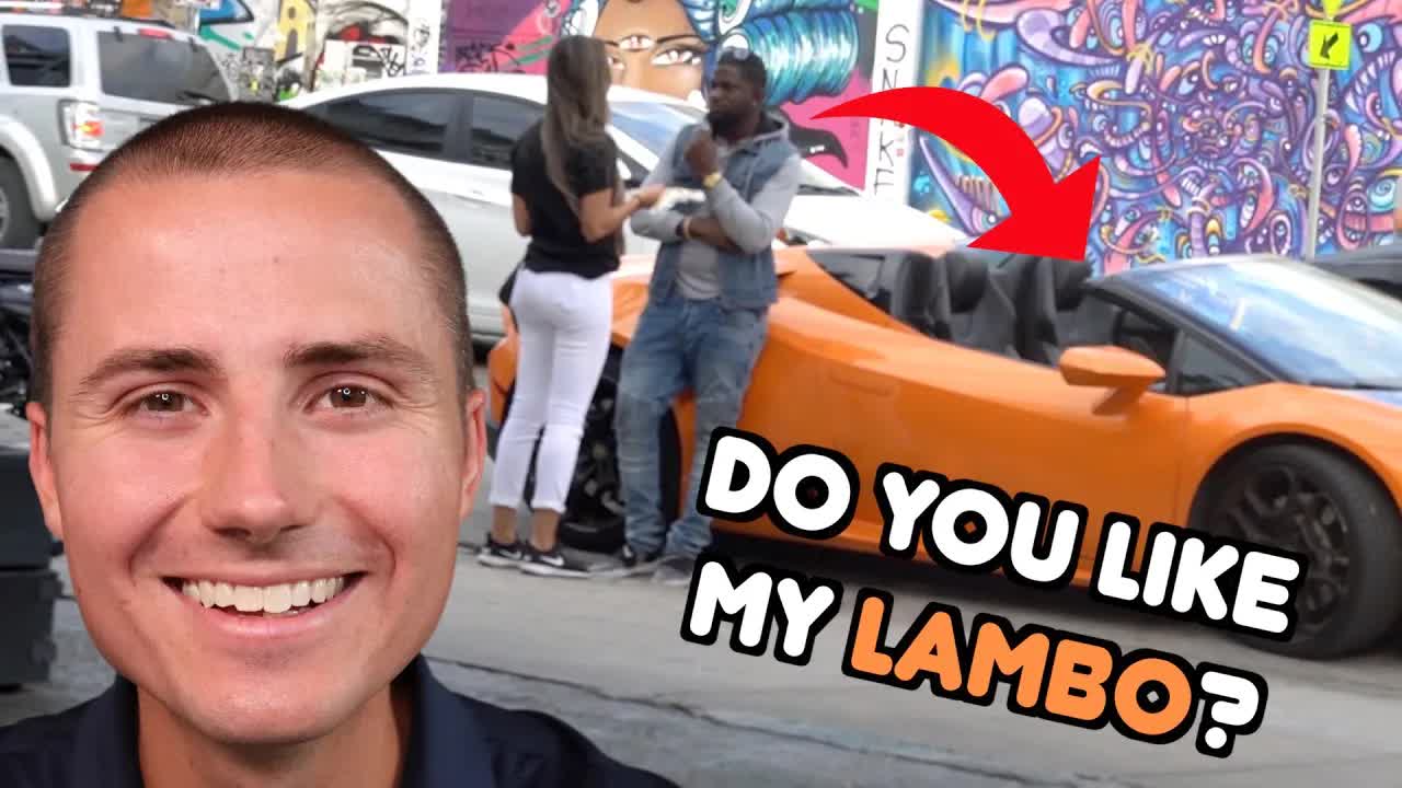 Fake guru teaches me how to pickup women in a Lambo